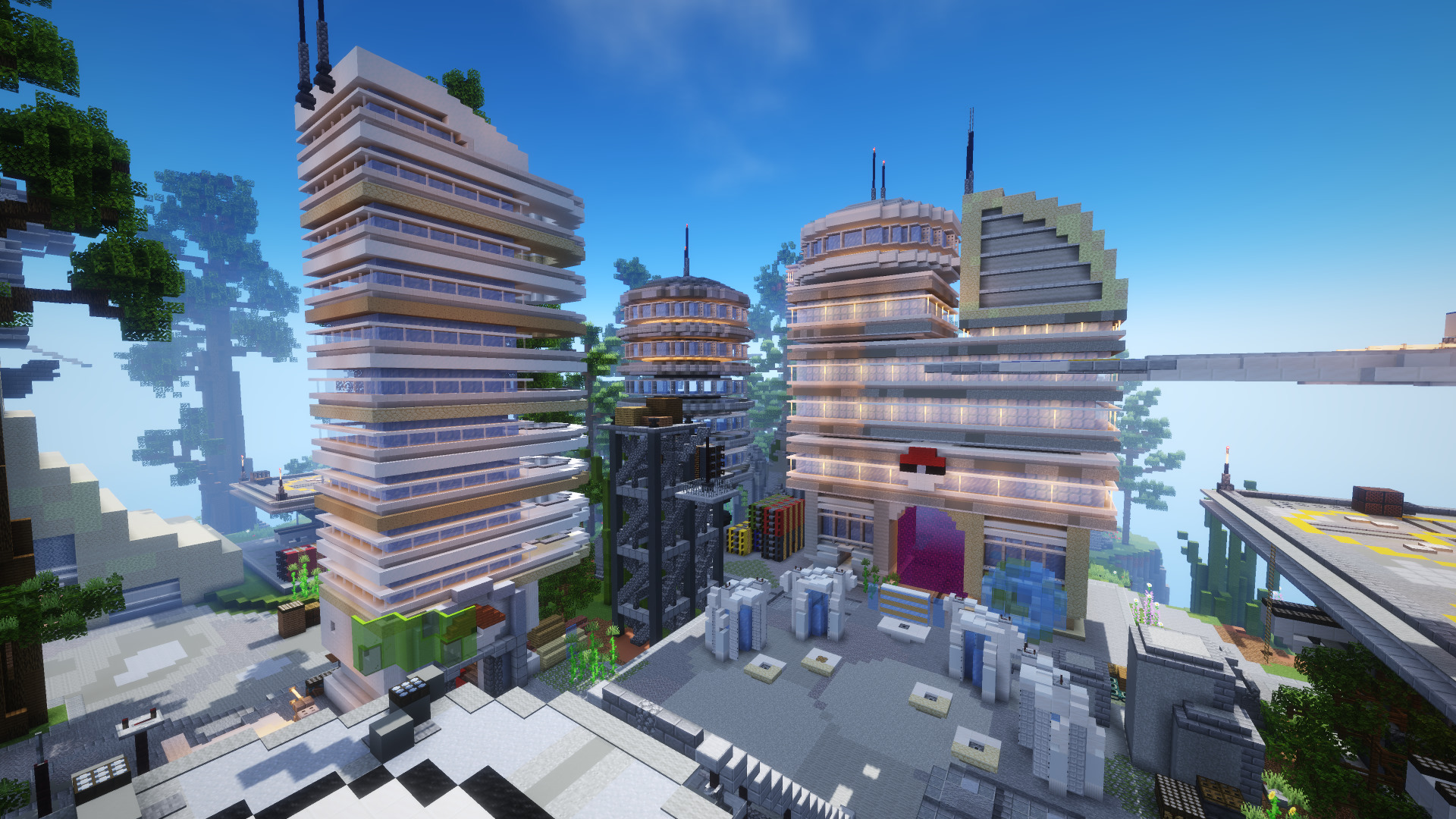 Lobby - Pixelmon Spawn - 500x500 | Chunkfactory